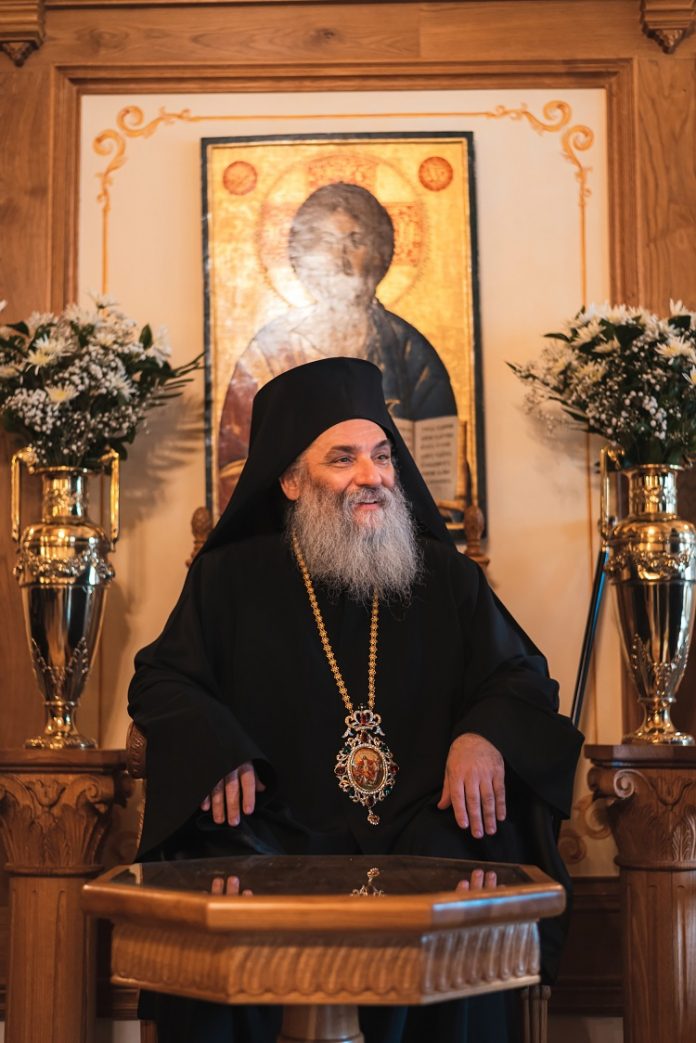 Ο Επίσκοπος Αντανίας και Ηγούμενος της Ι. Μονής Μπίγκορσκι Παρθένιος ...