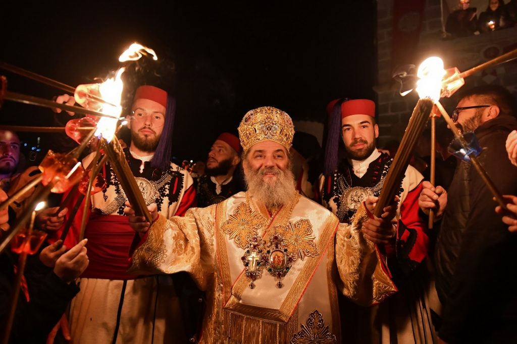 Ο Επίσκοπος Αντανίας και Ηγούμενος της Ι. Μονής Μπίγκορσκι Παρθένιος ...